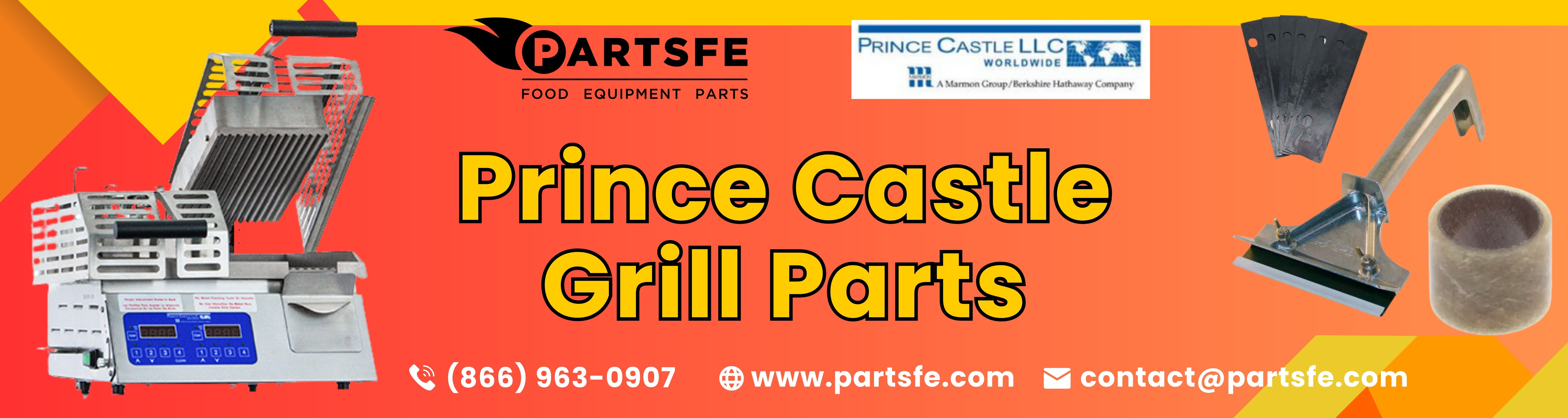 Buy High-Quality replacement parts for your Prince Castle grill - PartsFe