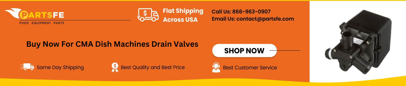CMA Dishmachines Drain Valves - PartsFe