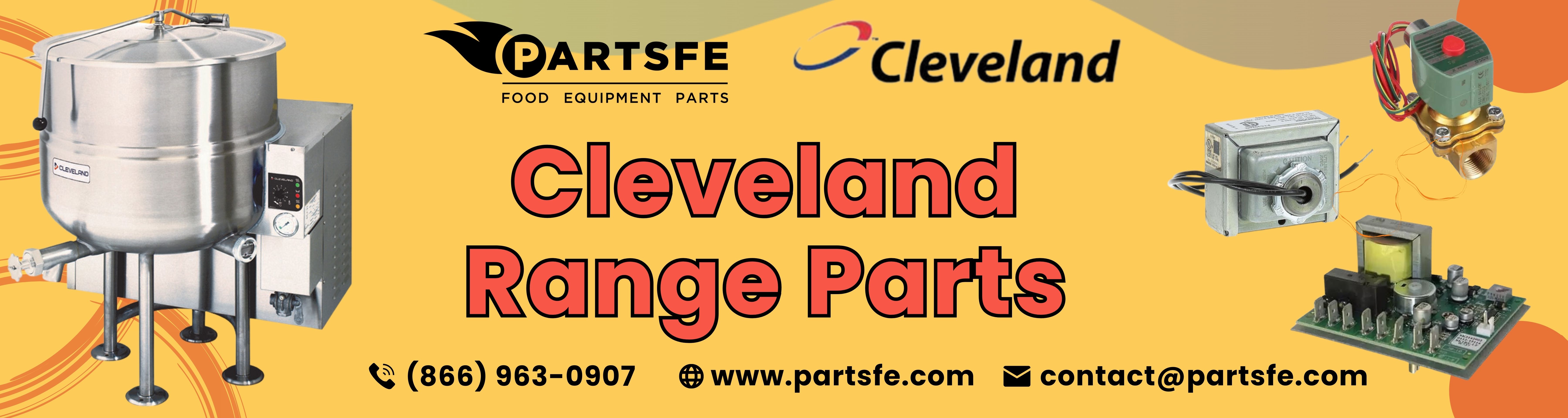 Buy the most reliable Cleveland Range Parts - PartsFe
